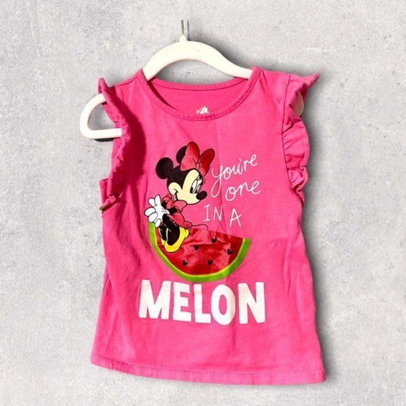 Shirts & Tops | Disney Minnie Mouse Melon Tee | Poshmark